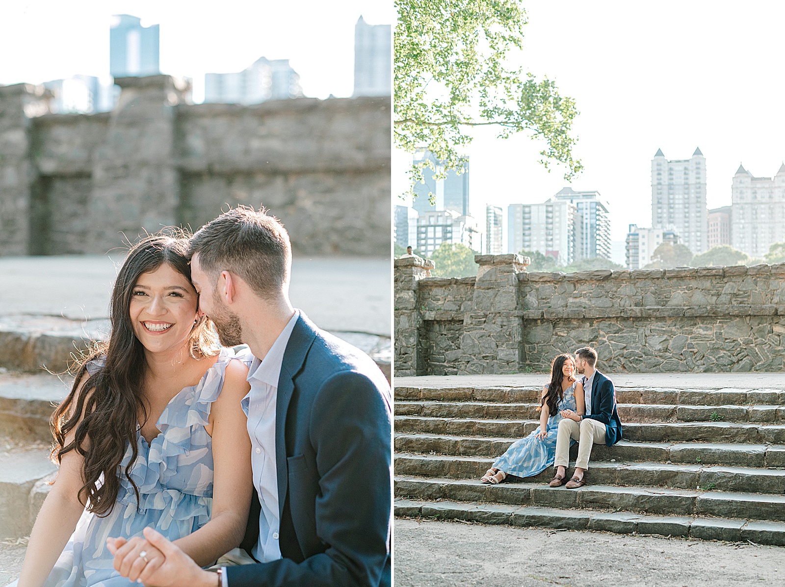 Piedmont Park Engagement Session | Skyler & Harrison - audreygracephoto.com