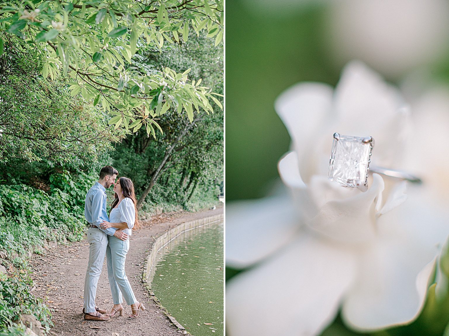 Piedmont Park Engagement Session | Skyler & Harrison - audreygracephoto.com