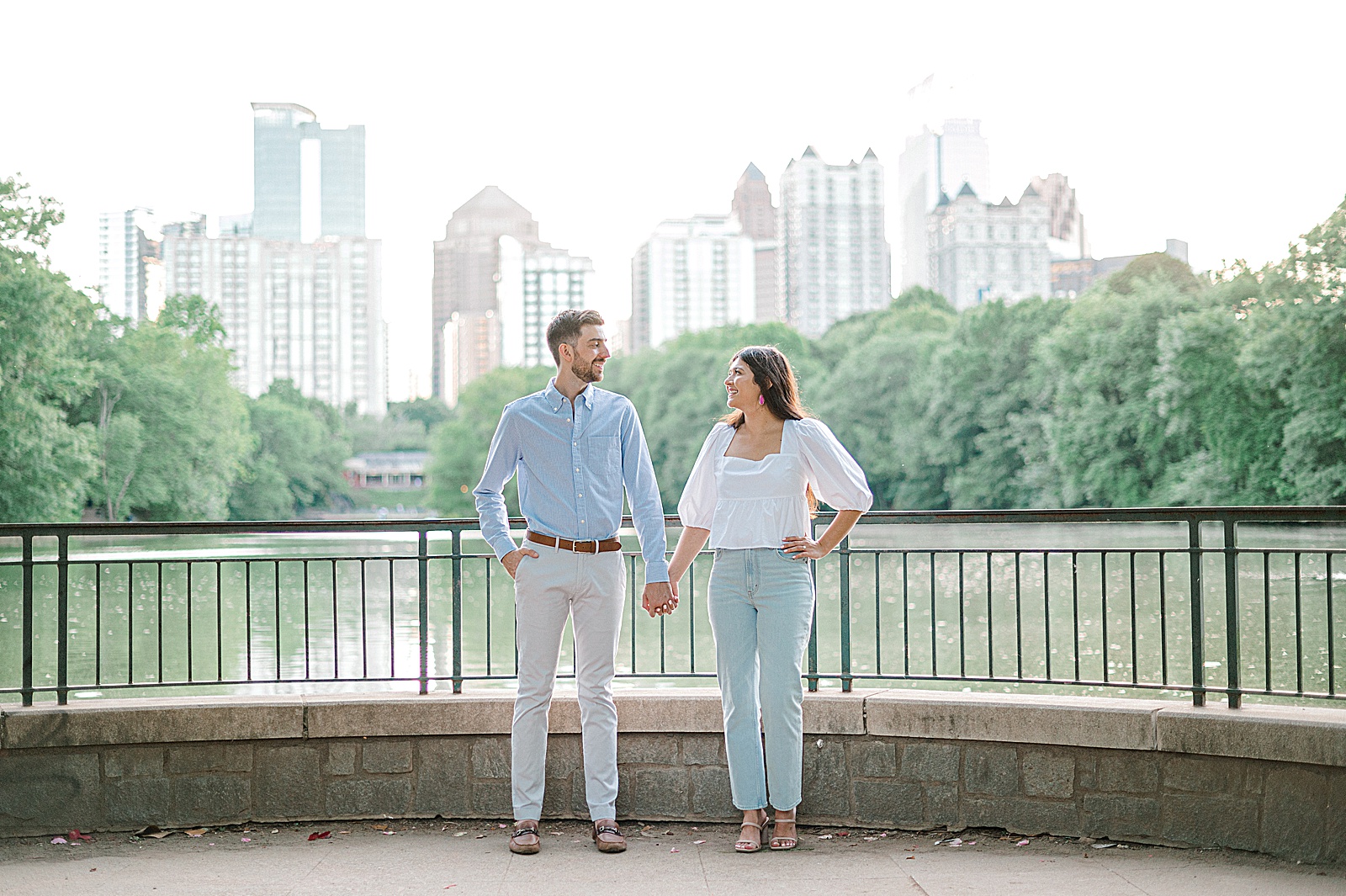 Piedmont Park Engagement Session | Skyler & Harrison - audreygracephoto.com