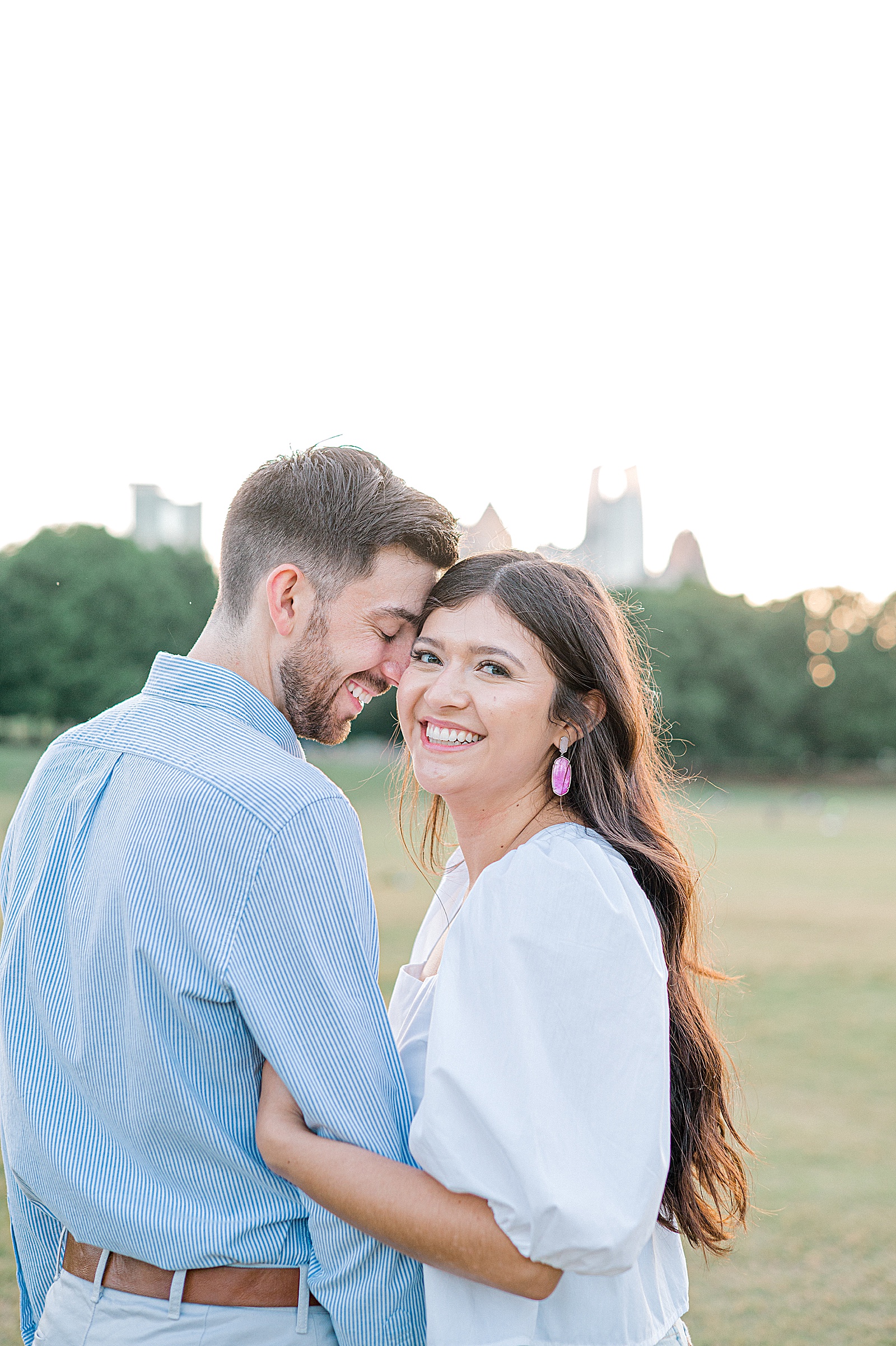 Piedmont Park Engagement Session | Skyler & Harrison - audreygracephoto.com