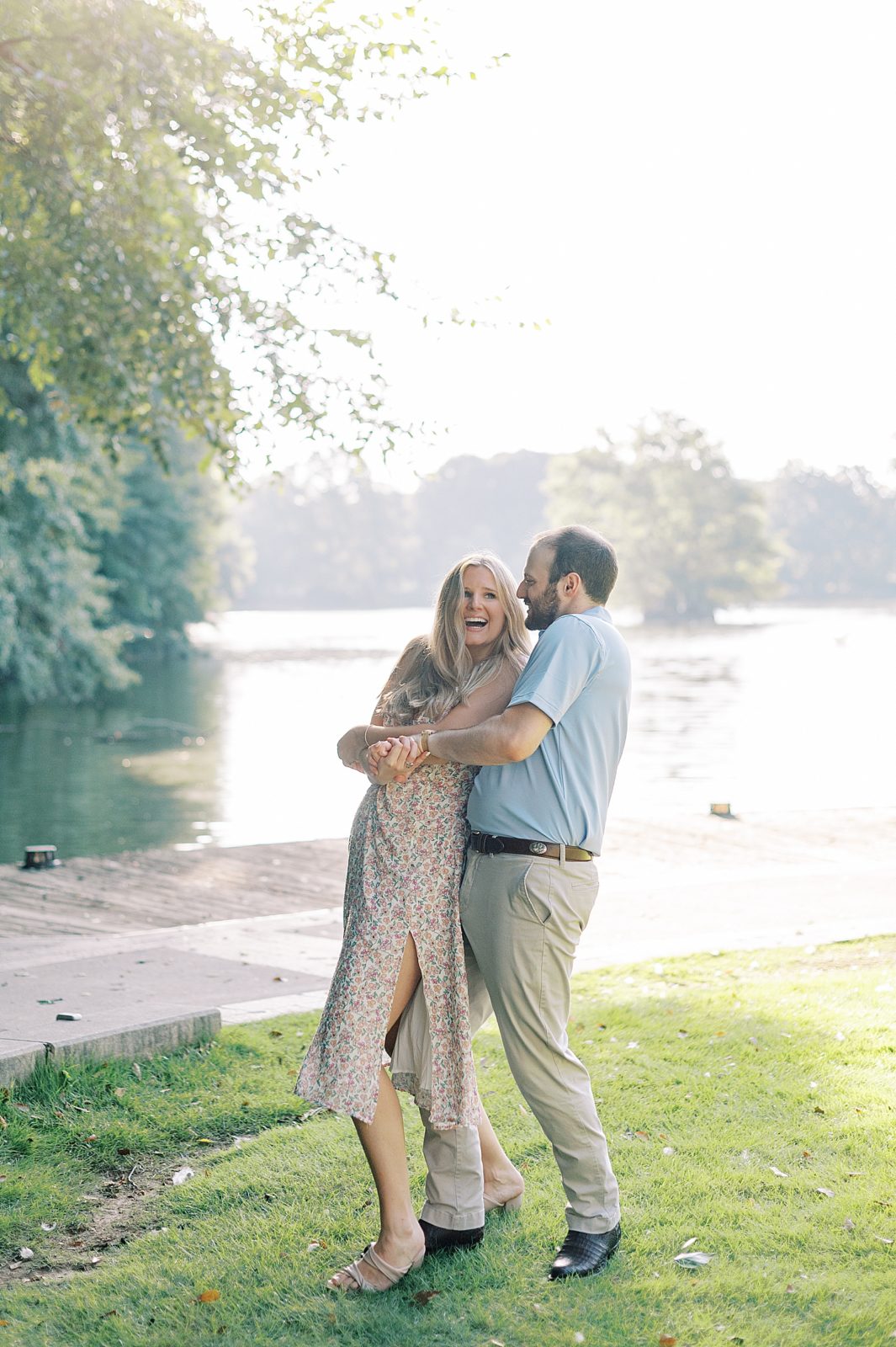 Piedmont Park Engagement Session | Leo & Marissa