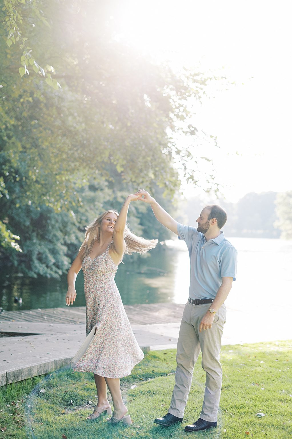 Piedmont Park Engagement Session | Leo & Marissa